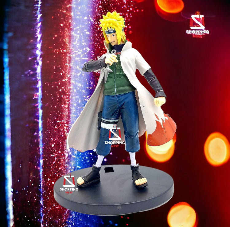 Naruto Big Set A Minato Namikaze Action Figures Weeb Manga Collectible