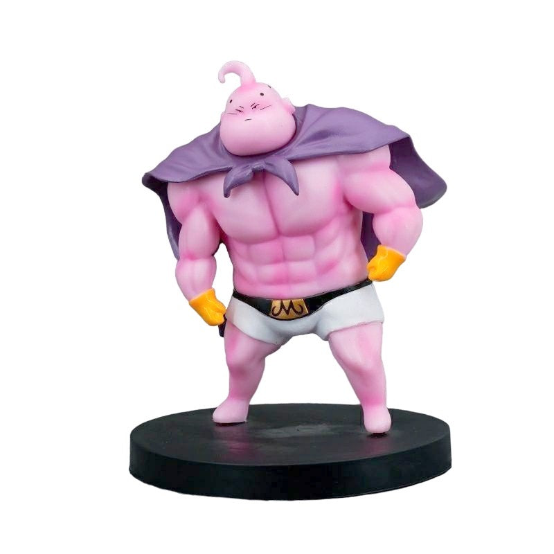DBZ Majin Buu Muscle Pose Action Figure | 15 Cm