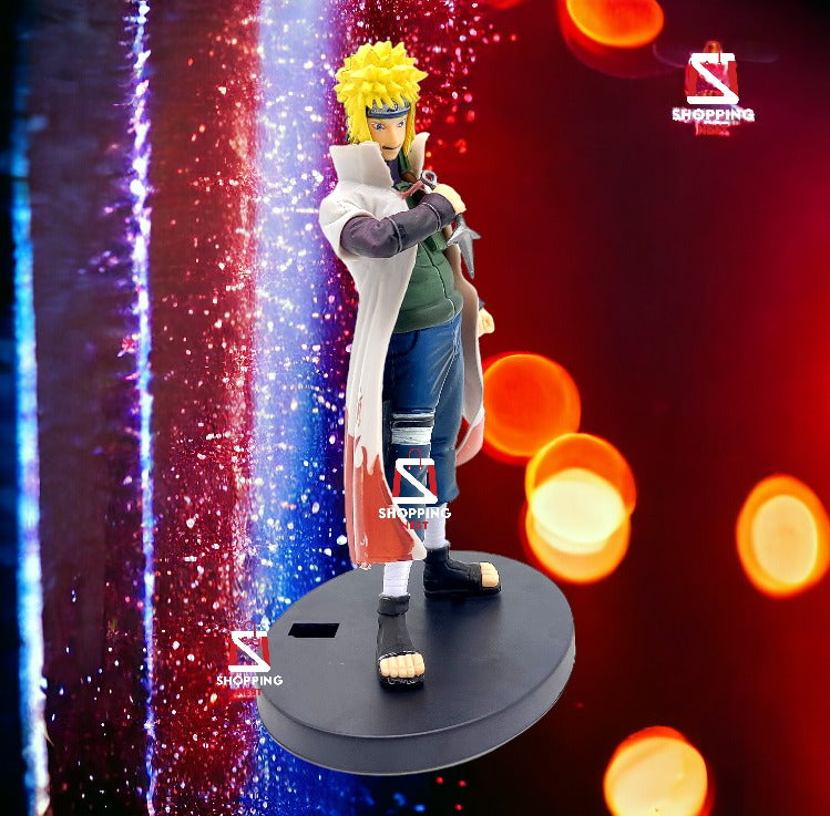 Naruto Big Set A Minato Namikaze Action Figures Weeb Manga Collectible