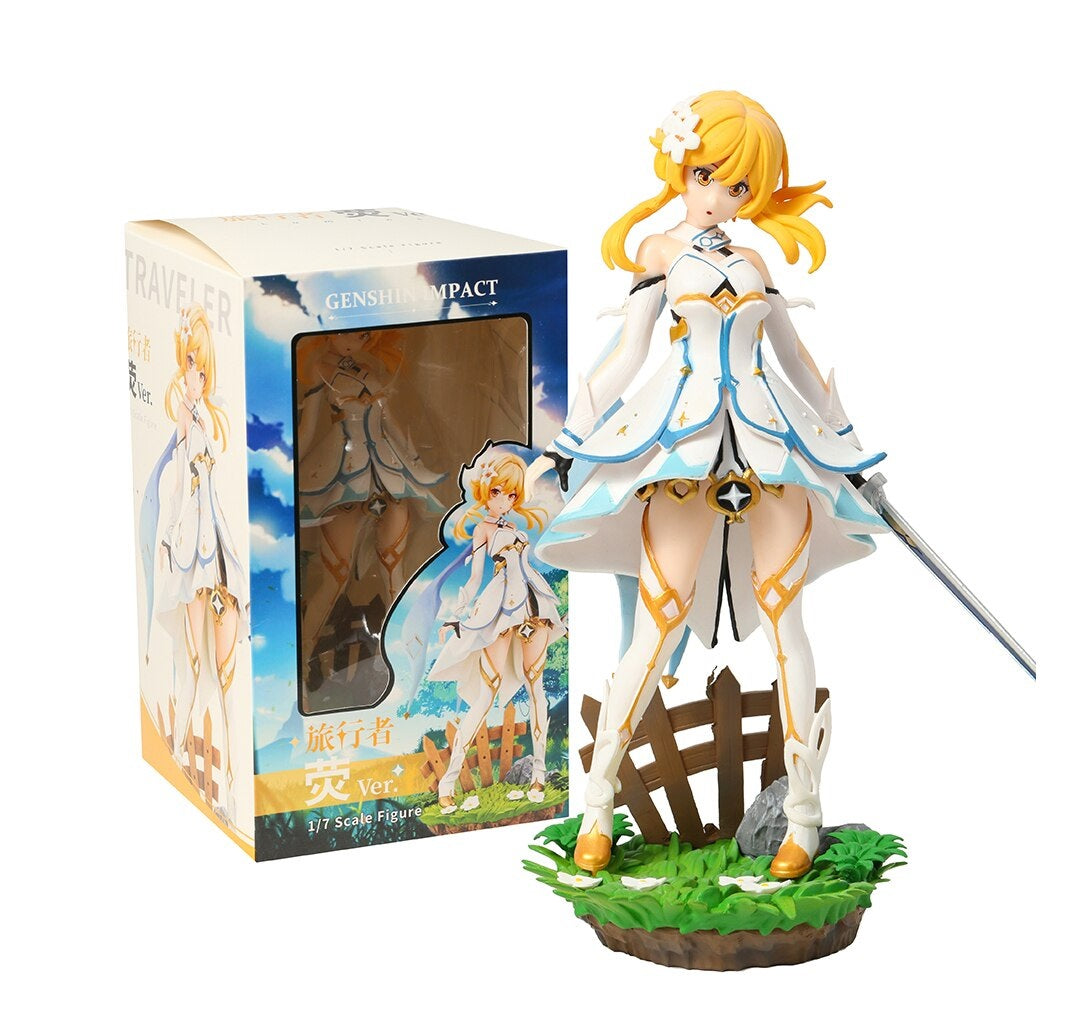Genshin Impact Lumine Gaming Action Figure (26 Cms)
