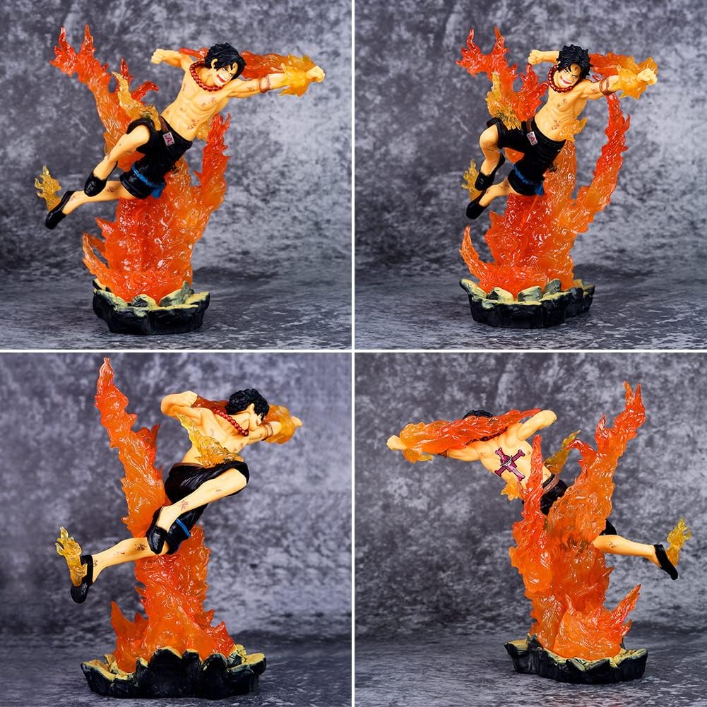 One Piece | Portgas D. Ace Fight Edition Anime Action Figure | 15 Cm