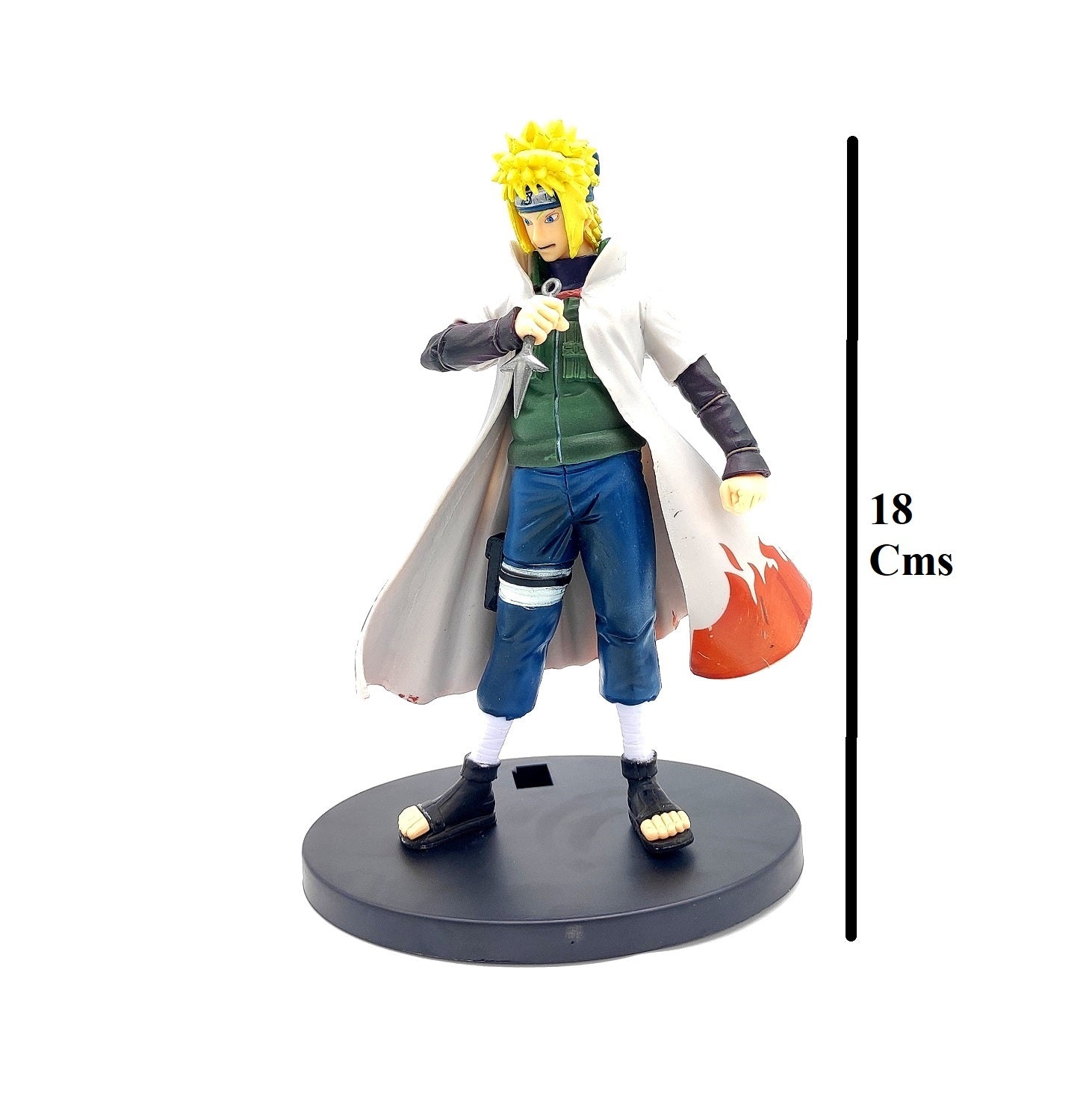 Naruto Big Set A Minato Namikaze Action Figures Weeb Manga Collectible