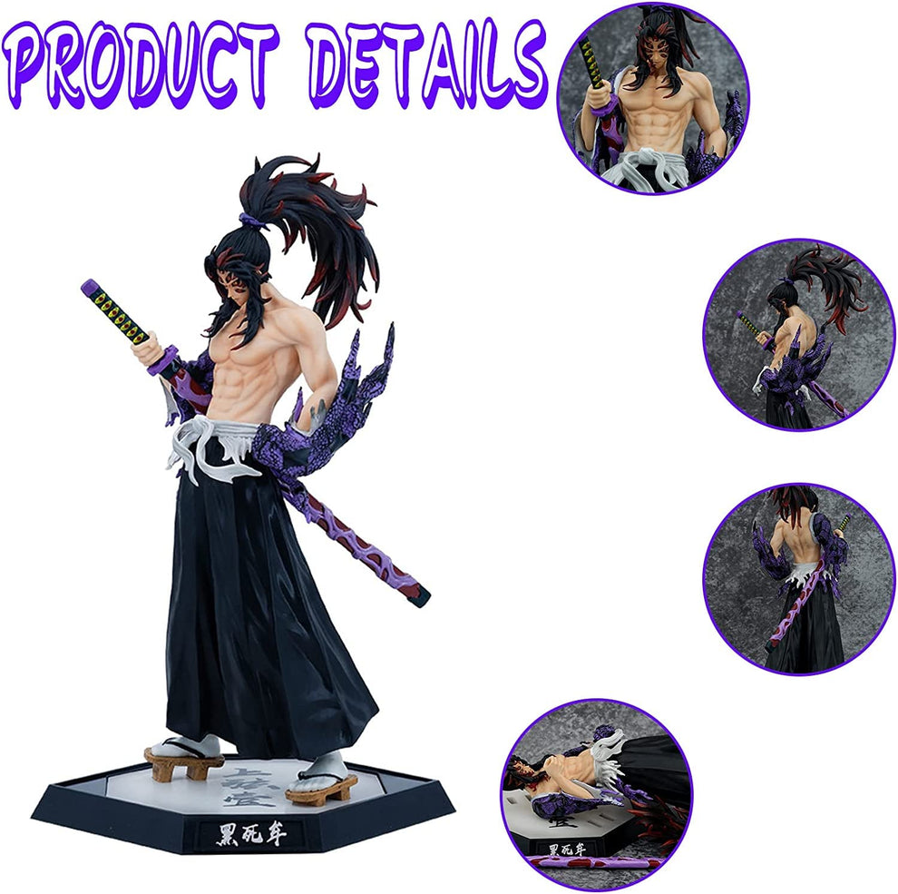 Demon Slayer Kokushibo Upper Moon One Standing Action Figure | 30 Cms