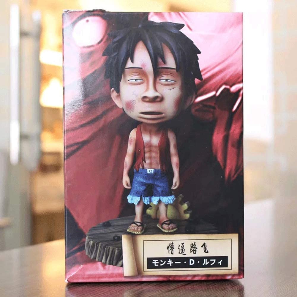 One Piece | Monkey D. Luffy Childhood Version Bruised Anime Action Fig