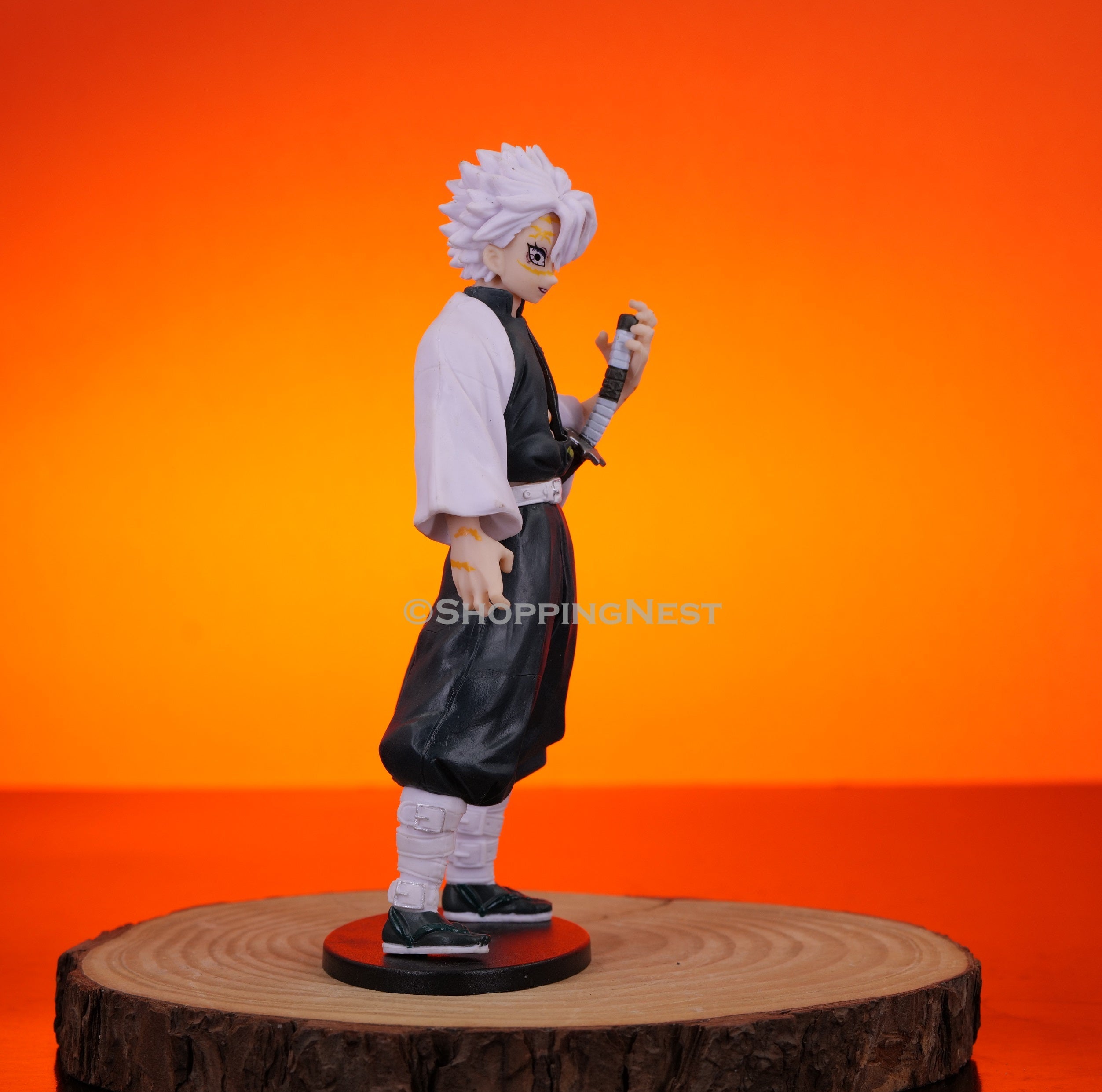 Demon Slayer Sanemi Shinazugawa Wind Style Hashira Action Figure | 15