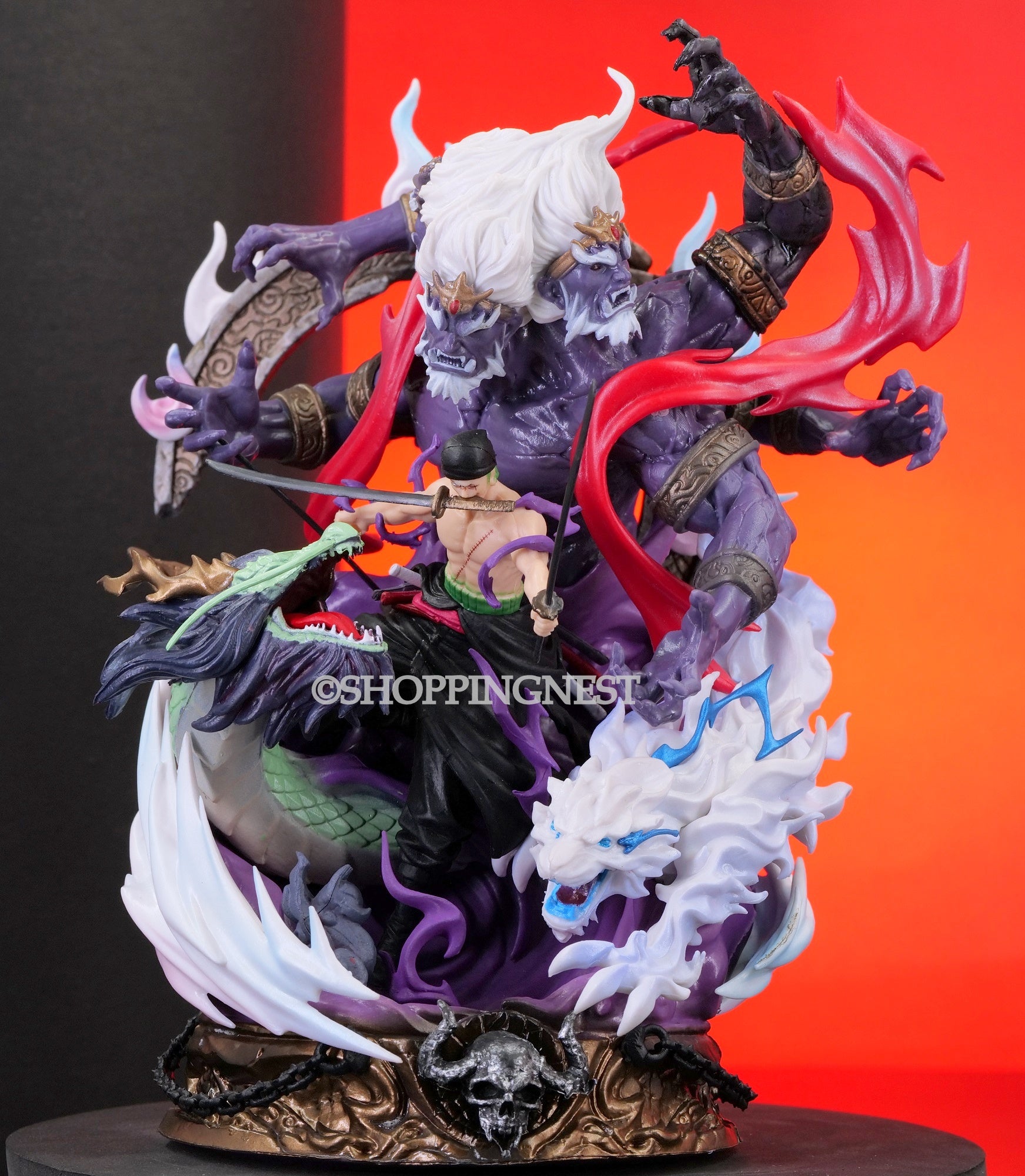 One Piece Roronoa Zoro demon dragon god The mythological asura Action